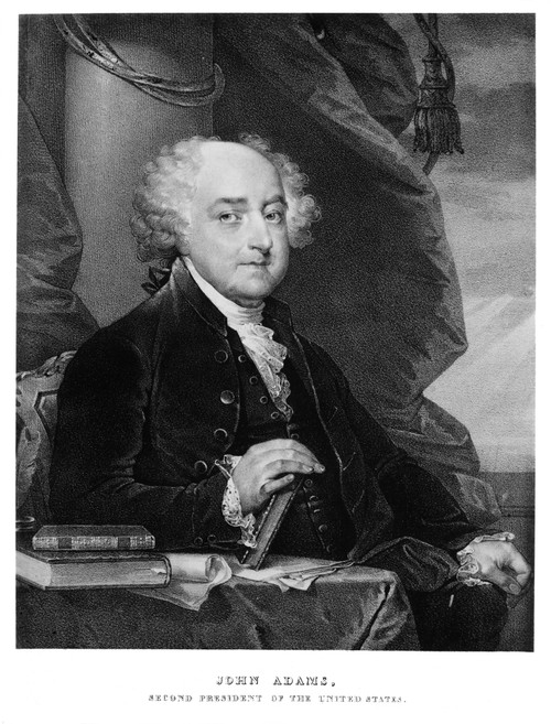 John Adams (1735-1826). /Nsecond President Of The United States ...