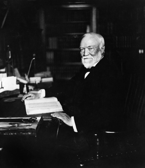 Andrew Carnegie (1835-1919). /Namerican Industrialist And ...