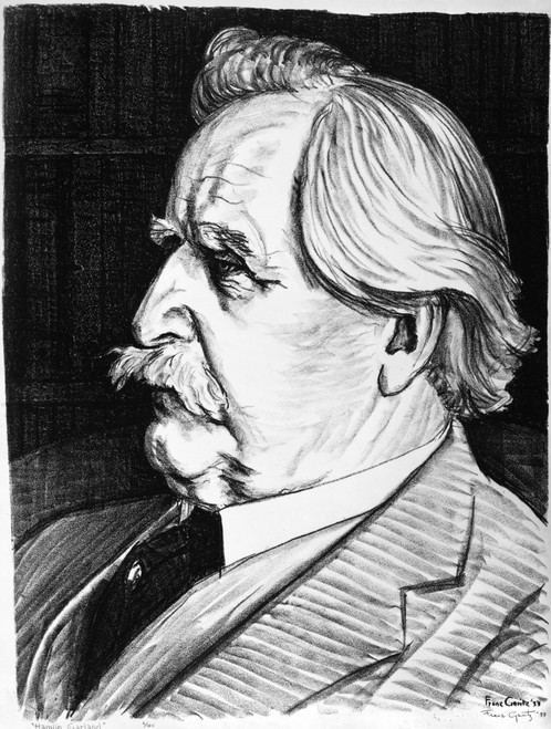 Hamlin Garland (1860-1940). /Namerican Writer. Lithograph By Franz ...