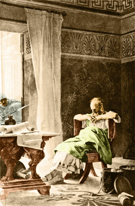 Archimedes, Ancient Greek Polymath Poster Print by Science Source ...