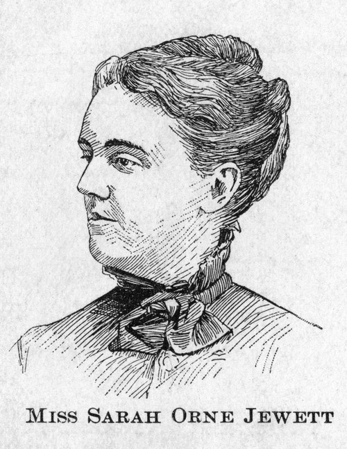 Sarah Orne Jewett /N(1849-1909). American Writer. Line Cut, 1890 ...