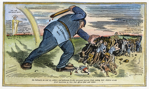 Lawrence Strike, 1912. /Ncartoon, 1912, By Art Young On The Lawrence ...