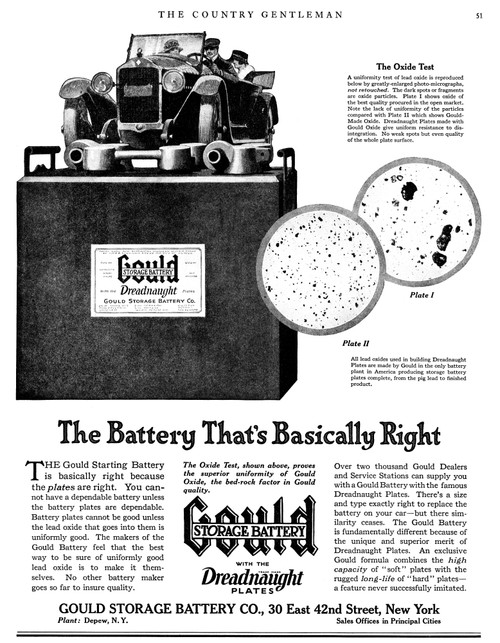Ad: Gould Storage Battery. /Namerican Advertisement For The Gould ...
