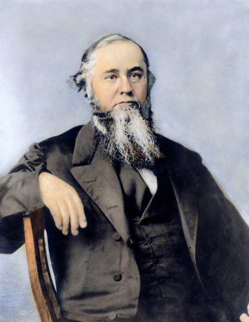 Edwin Stanton (1814-1869). /Namerican Lawyer And Statesman. Oil Over A ...