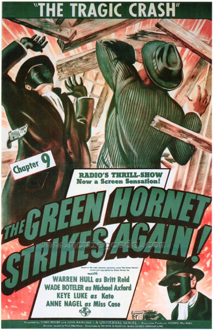The Green Hornet Strikes AgainGreen Hornet Strikes Again Movie Poster ...