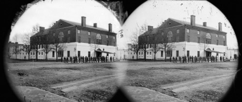 Old Capitol Prison, C1864. /Nthe Old Capitol Prison, On The Corner Of ...