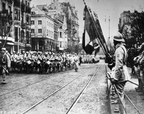 World War I: Parade. /Nfrench Military Parade During World War I ...