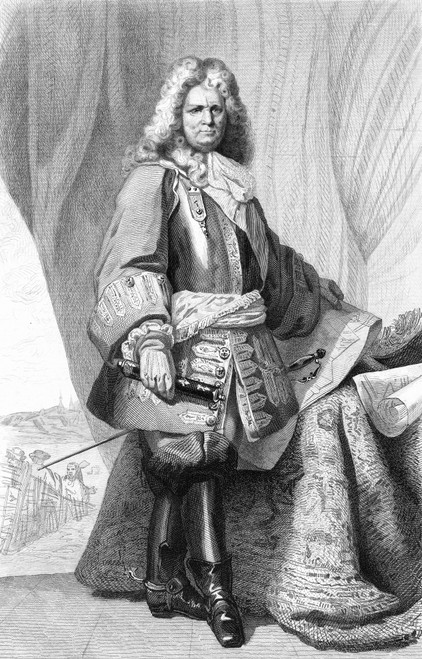 Sebastien De Vauban /N(1633-1707). French Military Engineer. Line ...