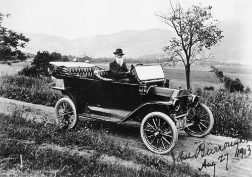 John Burroughs (1837-1921). /Namerican Naturalist. Burroughs In His ...