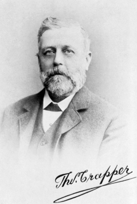 Thomas Crapper (1837-1902). /Nenglish Sanitary Engineer. Photograph, N ...