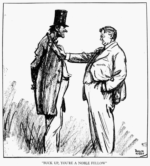 Prohibition Cartoon, 1928. /N'Buck Up, You'Re A Noble Fellow ...
