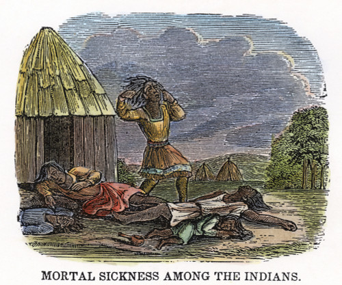 Native Americans: Smallpox, 1853. /Nnative American Victims Of A ...