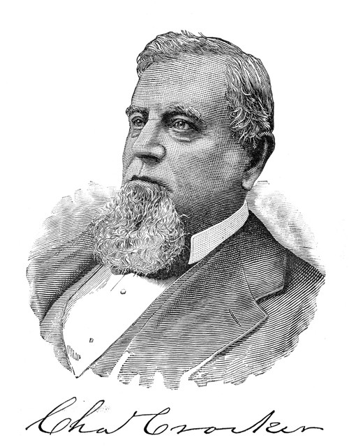 Charles Crocker 1822 1888 Namerican Financier And Railroad Builder