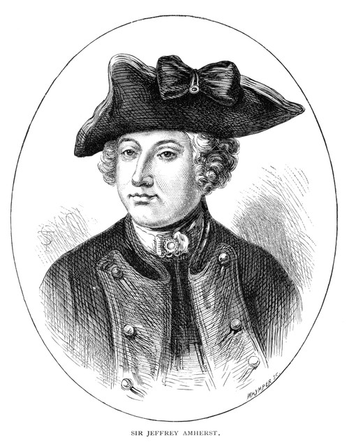 Jeffrey Amherst (1717-1797). /Nbaron Amherst. English Soldier. Wood ...