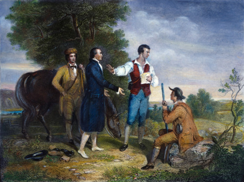 Capture Of John Andre /Nthe Capture Of Major John Andre In 1780 ...