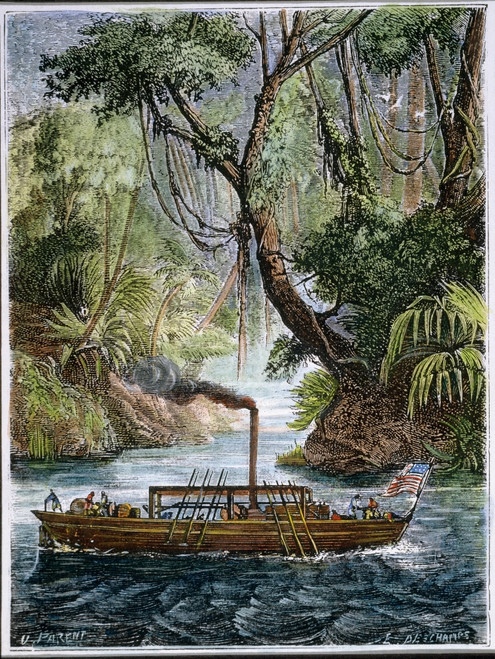 John Fitch (1743-1798). /Namerican Inventor. Fitch Successfuly ...