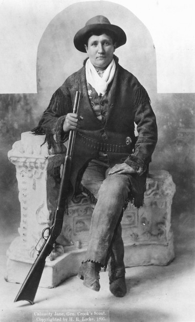 Calamity Jane (1852-1903). /Nmartha Jane Canary Burke. American ...