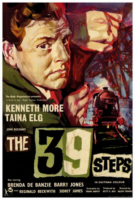 The 39 Steps Movie Poster Print (27 x 40) - Item # MOVEF6303 - Posterazzi