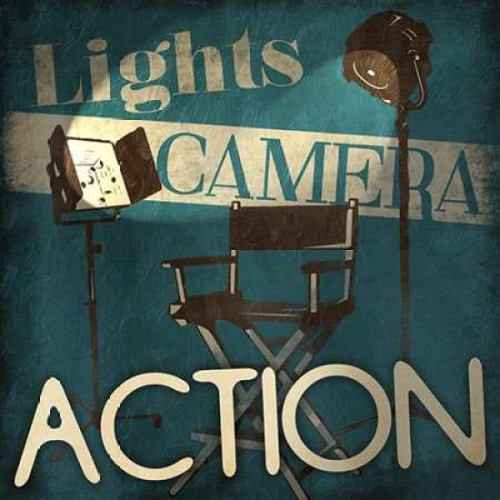 Lights Camera Action Poster Print by Jace Grey - Item # VARPDXJGSQ581A ...