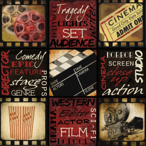 LIGHTS CAMERA ACTION Poster Print by Taylor Greene - Item ...