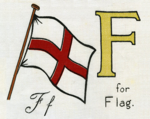F For Flag Poster Print By Mary Evans / Peter And Dawn Cope Collection ...