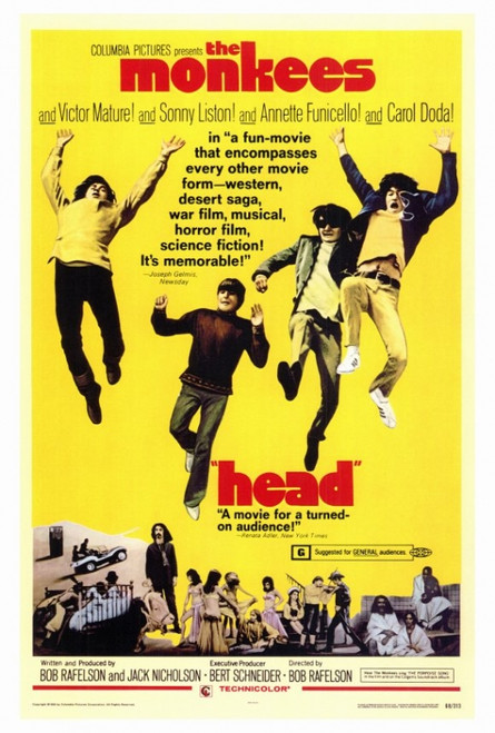 Head Movie Poster Print (27 x 40) - Item # MOVIF5183 - Posterazzi
