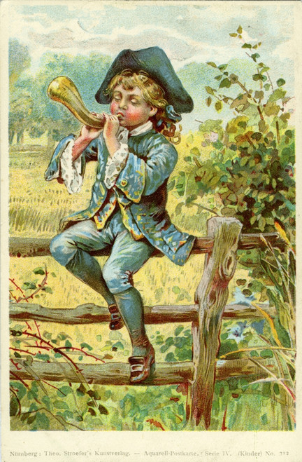 Little Boy Blue Poster Print By Mary Evans Picture Library/Peter & Dawn ...