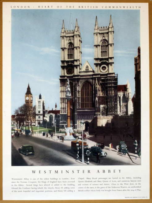 Poster London Heart Of The British Commonwealth Poster Print By Mary ...