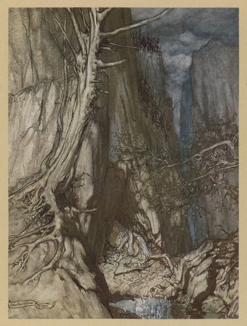 Fafner Guards The Ring Poster Print By Mary Evans Picture Library ...