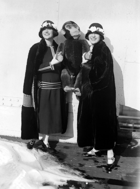 Dolly Sisters With A Monkey Doll History - Item # VAREVCHCDLCGBEC943 ...