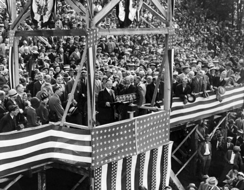 Herbert Hoover'S Only 1928 Campaign Stop In The Democratic South. The ...
