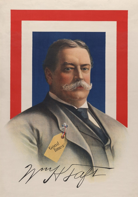 Campaign Poster With Portrait Of Republican Nominee History - Item ...