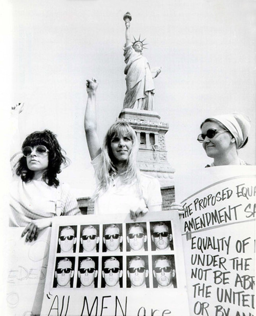 Women'S Liberation-Members Of The Women'S Liberation Movement In Front ...