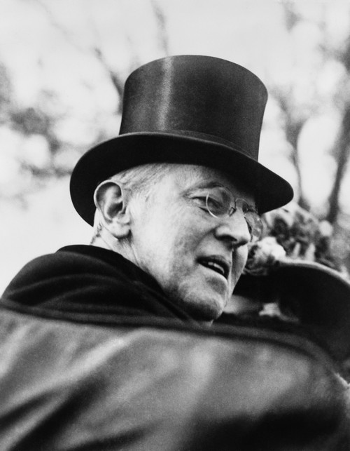 Former President Woodrow Wilson In 1923. He Loved Cars And Continued ...