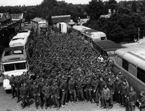 World War Ii. Group Photo Of The Us 44Th Division History - Item ...