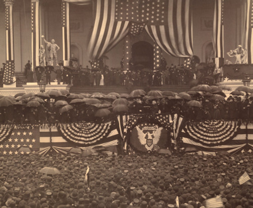 Inauguration Of President Benjamin Harrison On March 4 History - Item ...