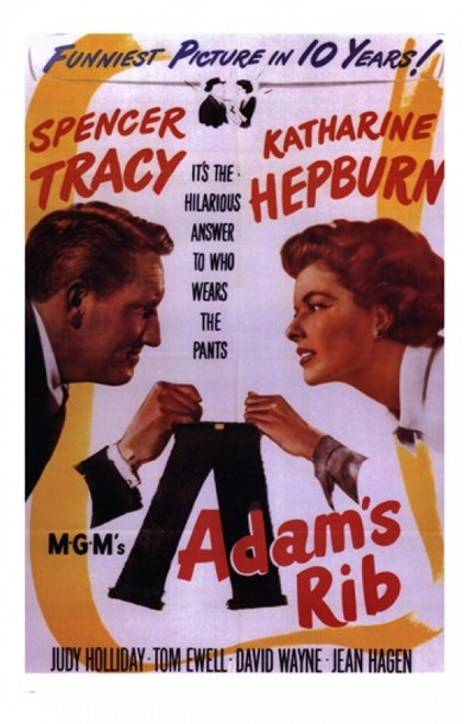 Adam's Rib Movie Poster (11 x 17) - Item # MOV143793 - Posterazzi