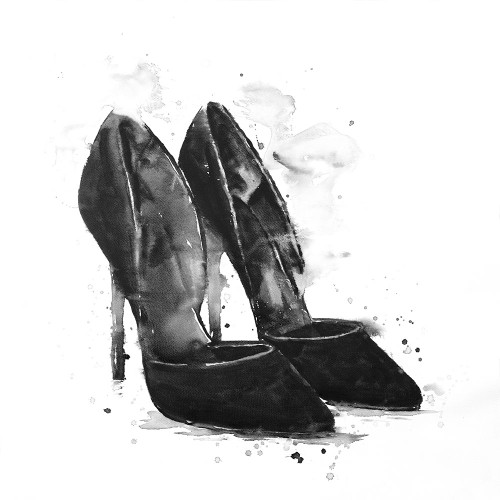 BLACK PUMPS Poster Print by Atelier B Art Studio - Item ...