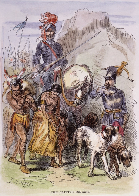 De Soto: Native American Family, 1539. /Na Family Of Florida Native ...