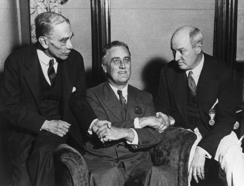Franklin D. Roosevelt /N(1882-1945). 32Nd President Of The United ...
