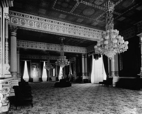 White House: East Room. /Na View Of The East Room Of The White House As ...