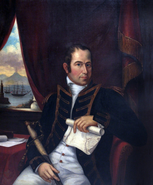 Portrait of Commodore Edward Preble, early 19th Century, depicting ...