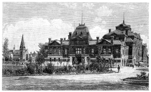 Pullman, Chicago. /Nthe Arcade And Public Square In Pullman, The ...