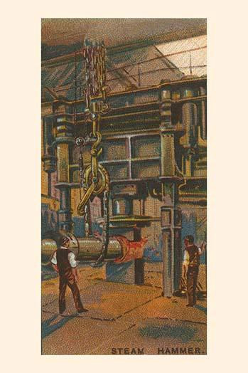 The steam hammer was invented in 1838 by James Nasmyth, a Manchester ...