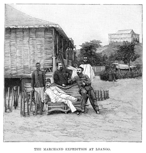 Fashoda Incident, 1898. /Nofficers Of The French Expedition Led By Jean ...