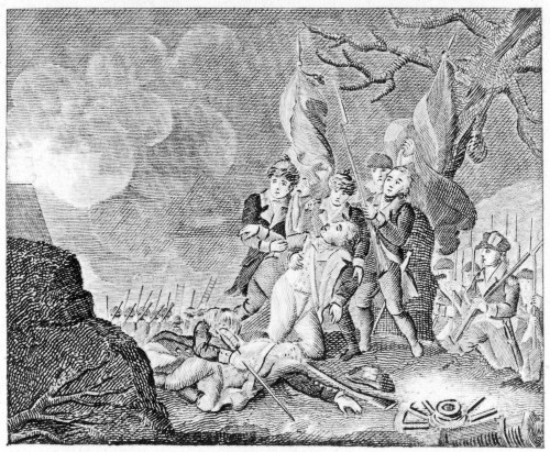 Quebec Expedition, 1775. /Nthe Death Of General Richard Montgomery ...