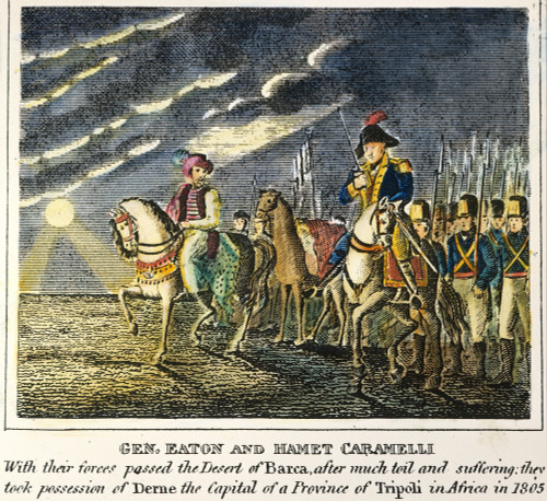 Tripolitan War, 1805. /Nwilliam Eaton, The American Consul At Tunis ...