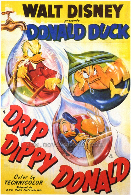 Drip Dippy Donald Movie Poster Print (27 x 40) - Item # MOVCF3338 ...
