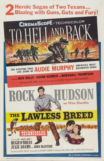To Hell and Back Movie Poster Print (27 x 40) - Item # MOVIB69273 ...