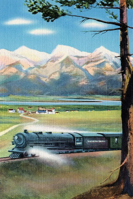 Northern Pacific Scenic Route Poster Print by Retrotravel Retrotravel ...